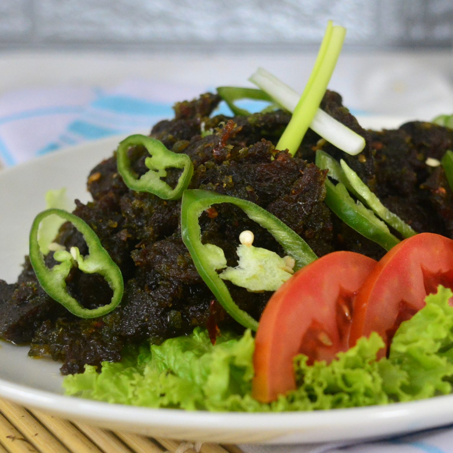 Dendeng Cabe Ijo – Meatless Kingdom