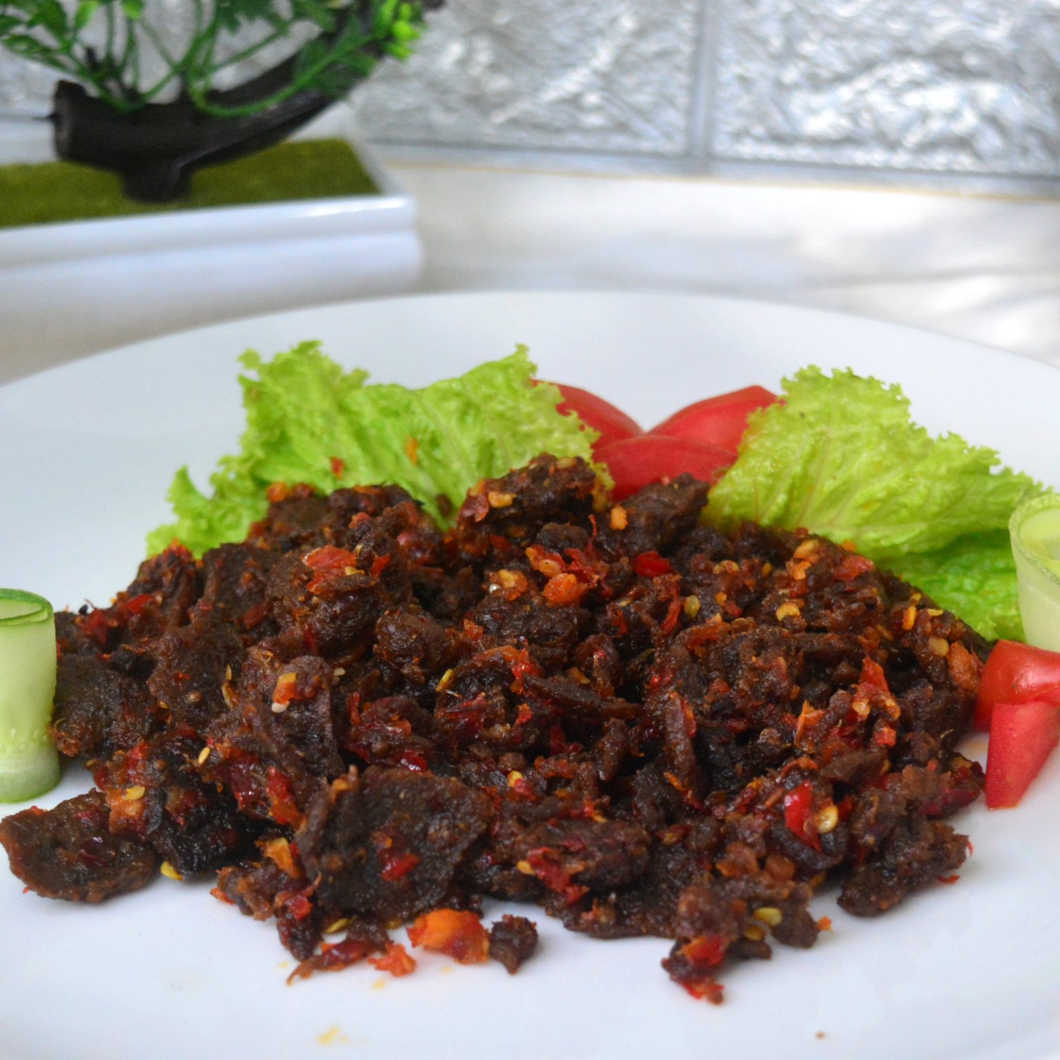 Dendeng Cabe Merah – Meatless Kingdom